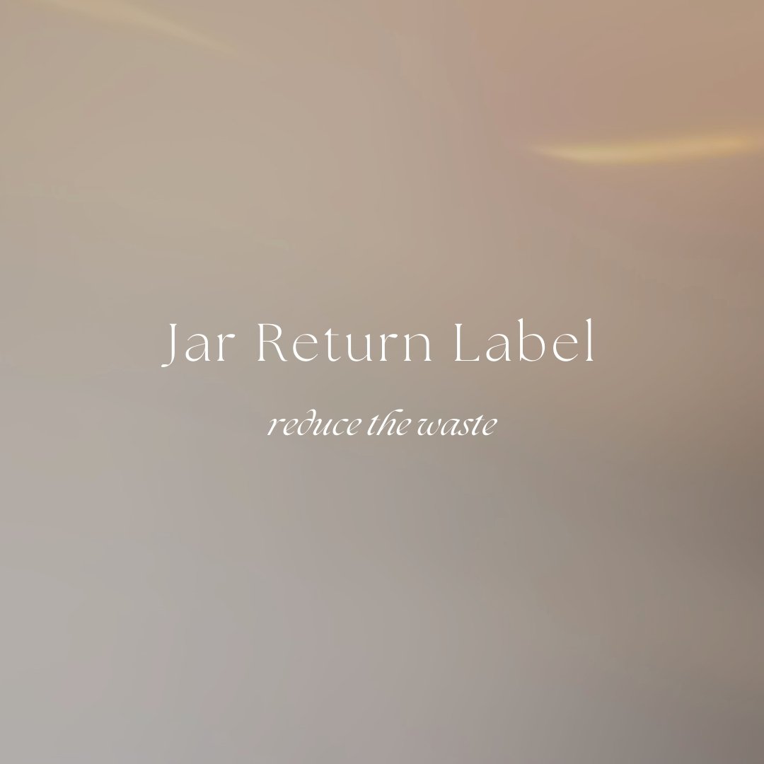 Jar Return Label – SLOW MADE