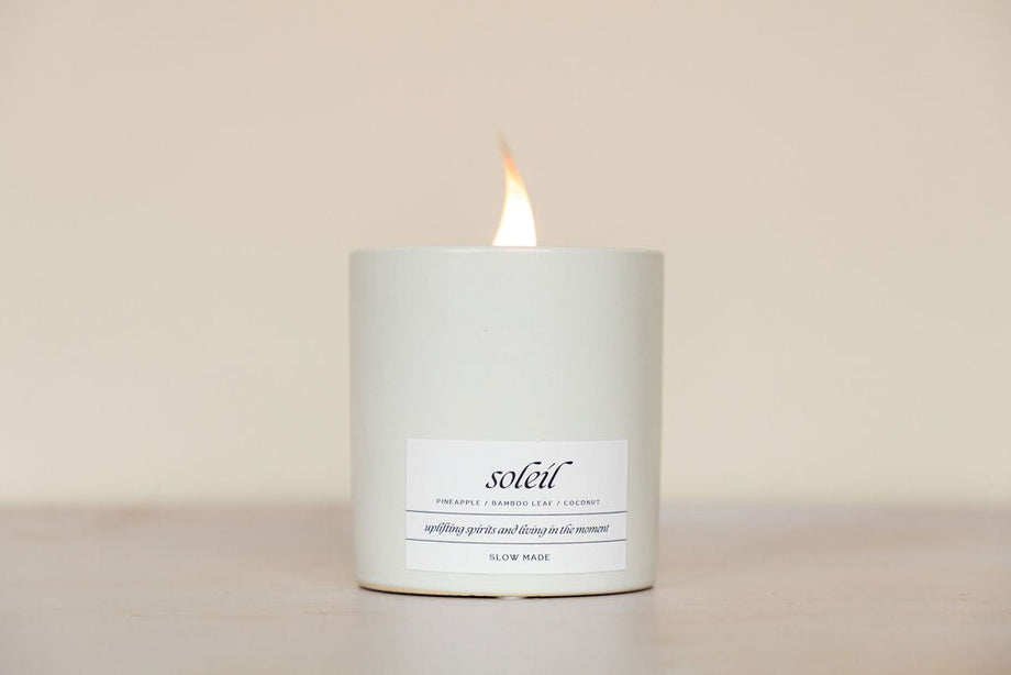 SLOW MADE | Clean-burning, Non-toxic, Naturally Scented Candles