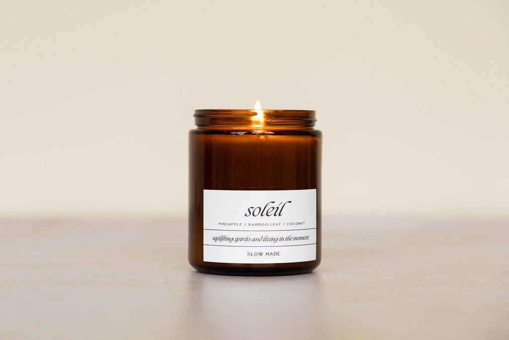 Soleil ⋅ Coconut Wax Candle – SLOW MADE